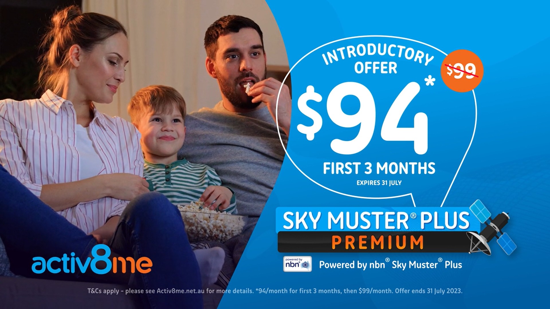 Activ8me Launches nbn Sky Muster Plus Premium Plan, Satellite Internet ...